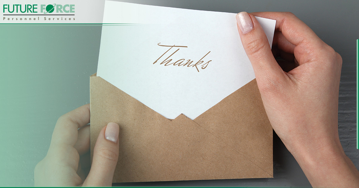 Thank You Card For Interview Thank You Email After Second Interview
